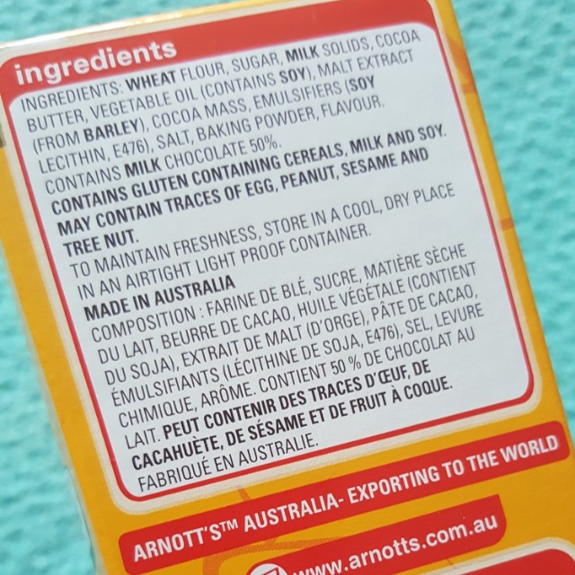 Arnott's TeeVee Snacks Malt Sticks, Food & Drinks, Chilled & Frozen ...