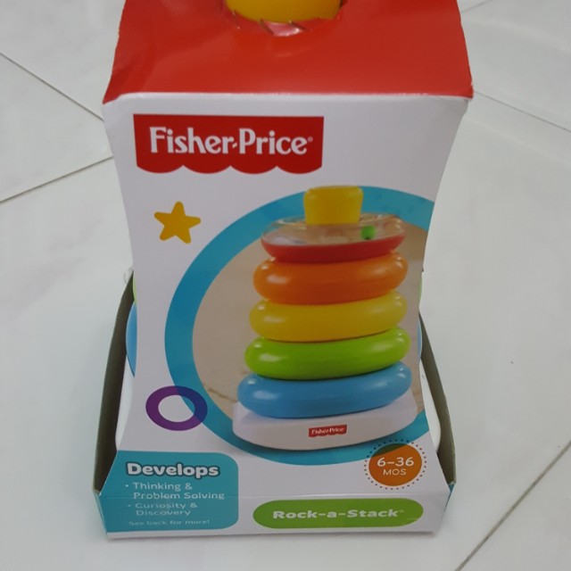 Fisher-Price basics Brilliant Rock-a-stack, Babies & Kids, Infant ...