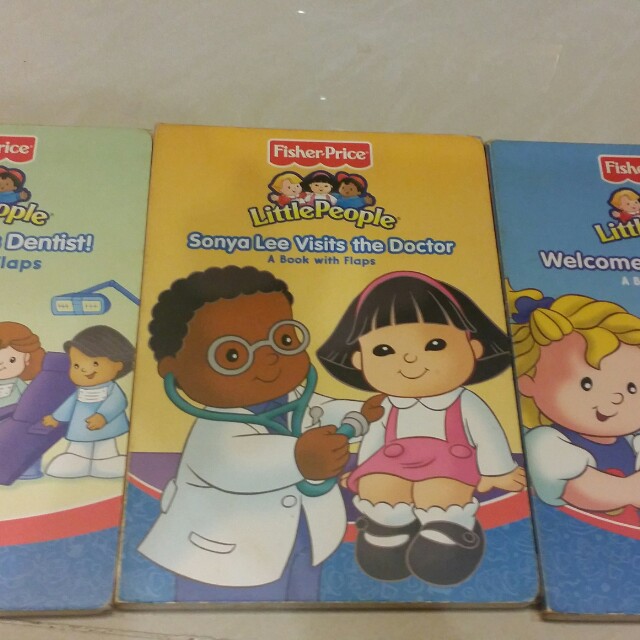 Fisher-Price Little People (Flip Open Books), Hobbies & Toys, Books ...