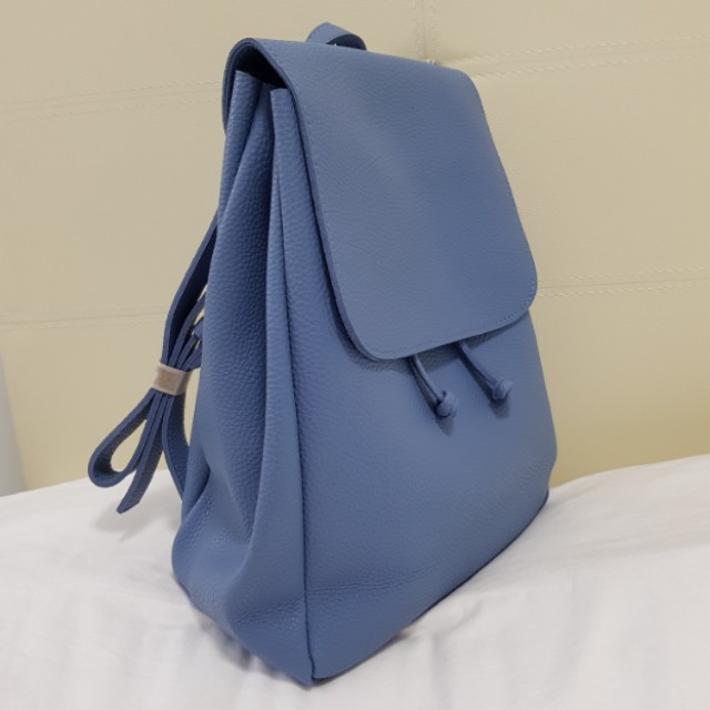 Miniso Blue Bagpack, Women's Fashion, Bags & Wallets, Backpacks on ...