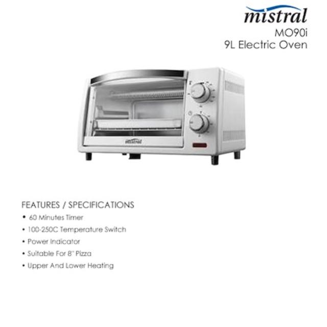 Mistral Electric Oven, TV & Home Appliances, Kitchen Appliances, Ovens ...