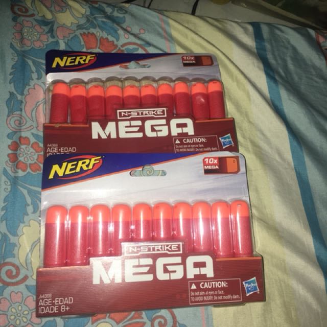 Nerf gun Mega Bullet, Hobbies & Toys, Toys & Games on Carousell