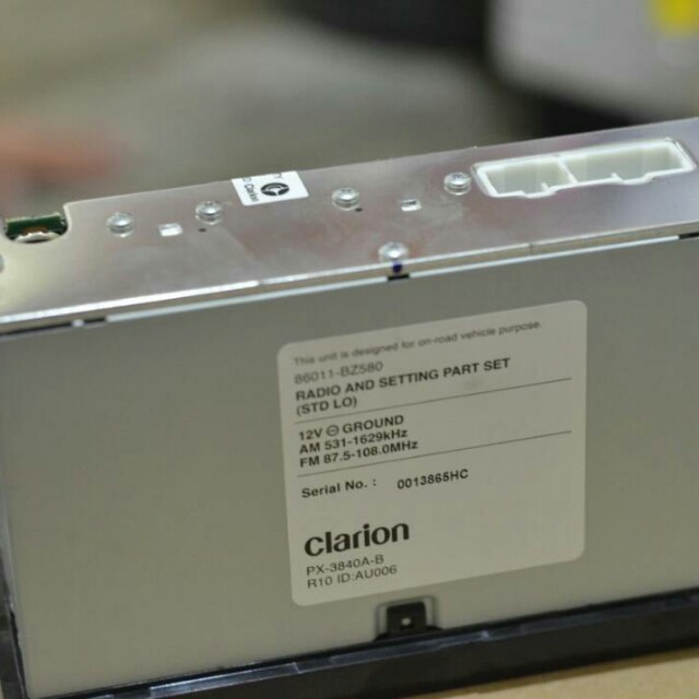 original axia standard G radioplayer, Auto Accessories on Carousell