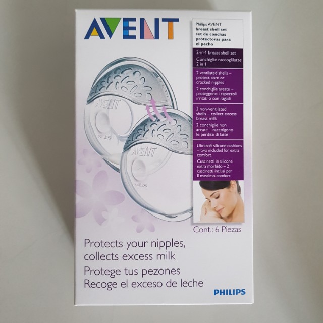 Philips Avent Breast Shells set, Babies & Kids, Nursing & Feeding on ...