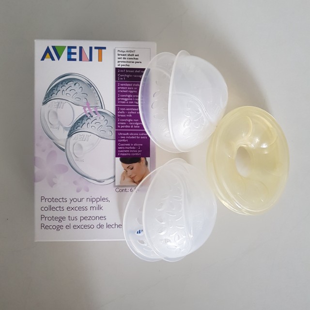 Philips Avent Breast Shells set, Babies & Kids, Nursing & Feeding on ...