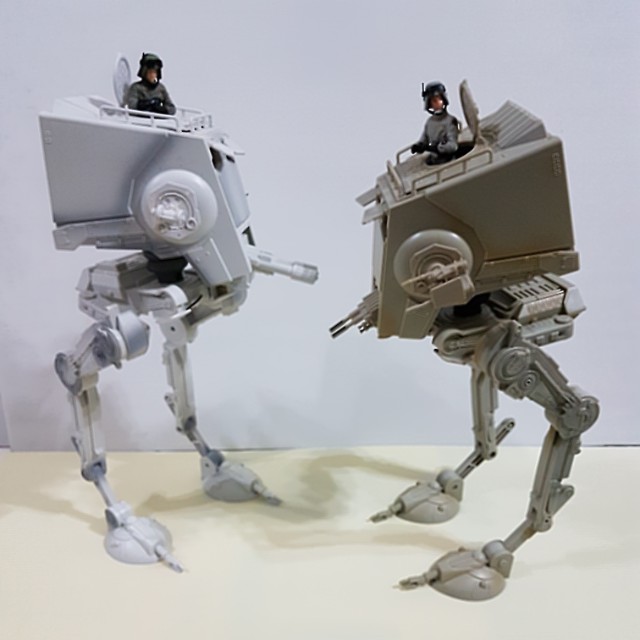 Star Wars AT-ST Walker Attack On Hoth & Legacy, Hobbies & Toys, Toys ...