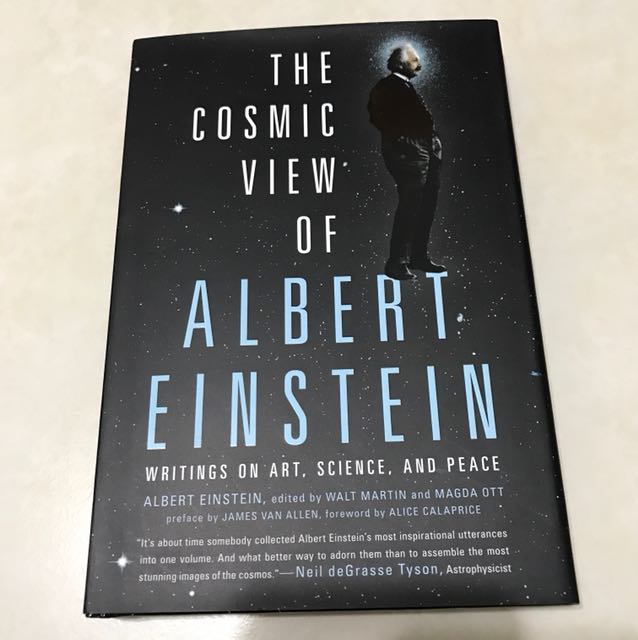 The cosmic view of Albert Einstein, Hobbies & Toys, Books & Magazines ...