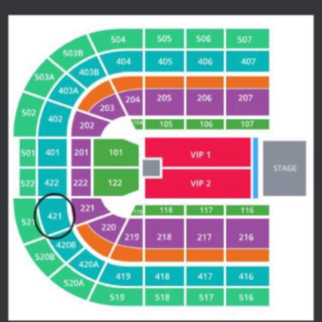 The Script Upper Box (2 pcs), Tickets & Vouchers, Event Tickets on ...