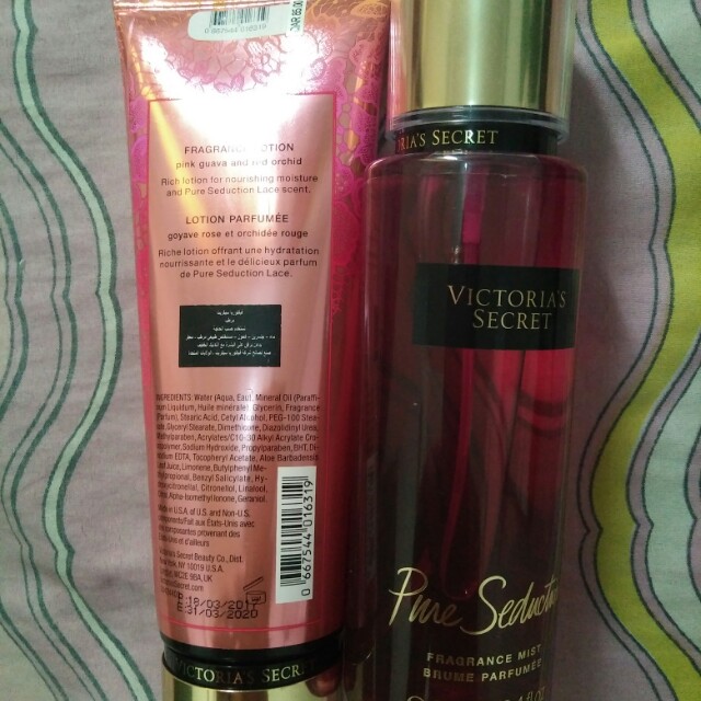 Victorias Secret Perfume and Lotion Package, Beauty & Personal Care ...