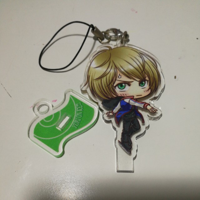Yurio Keychain/Standee, Hobbies & Toys, Memorabilia & Collectibles, Fan ...