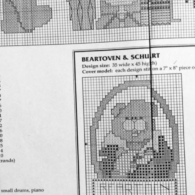 00120 3 piece Set Pattern: Big Bear Band, Bearthoven and Schubeart ...