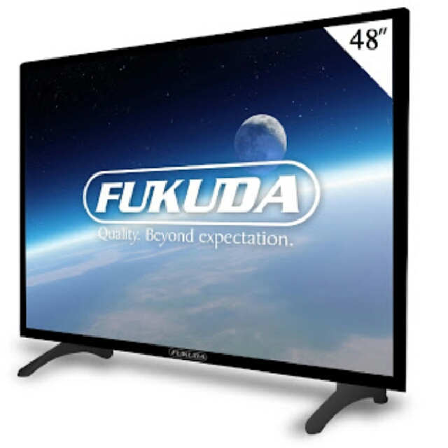 48" LED TV HD Fukuda Brand New, Audio, Other Audio Equipment on Carousell