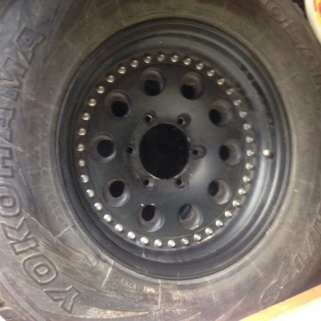 4x4 Sport Rims Tyre , Auto Accessories on Carousell