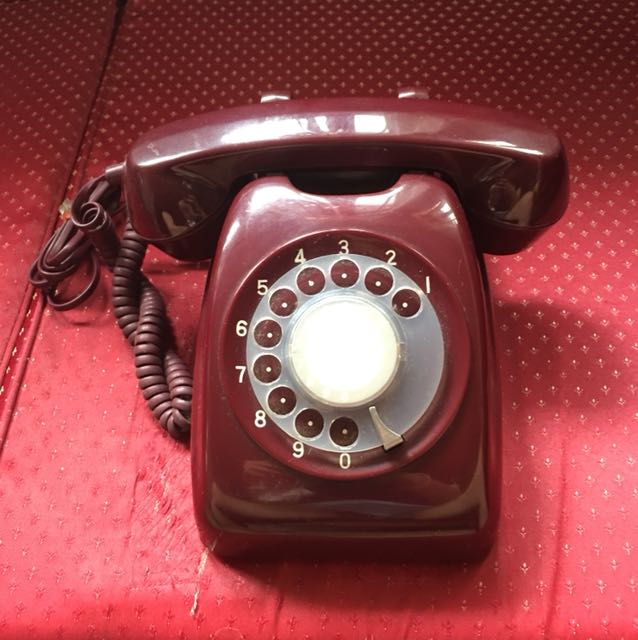 Antique Telephone, Furniture, Home Decor, Antiques on Carousell