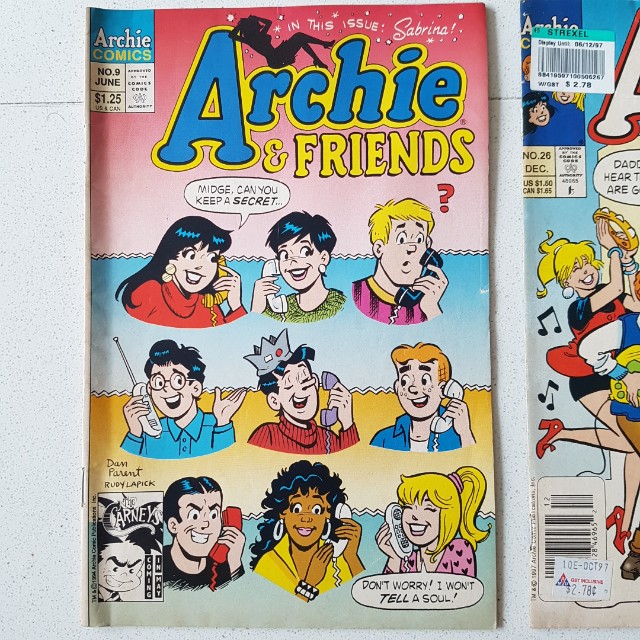Archie Comics - 20 years old!! Antique!!, Hobbies & Toys, Memorabilia ...