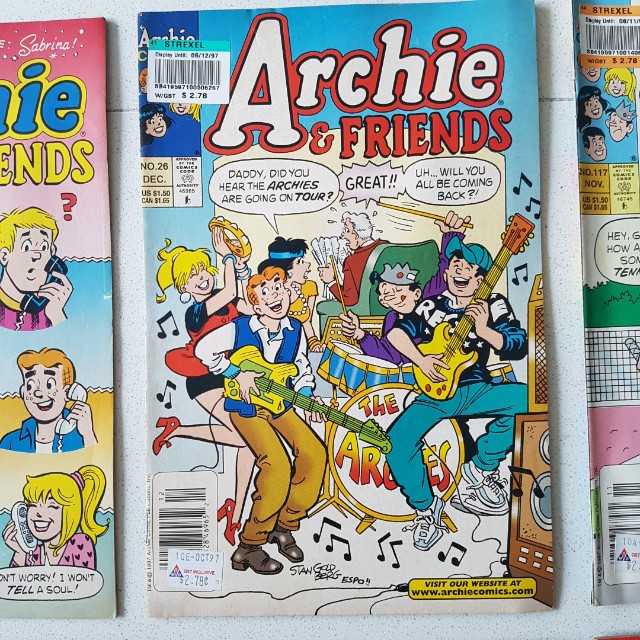 Archie Comics - 20 years old!! Antique!!, Hobbies & Toys, Memorabilia ...