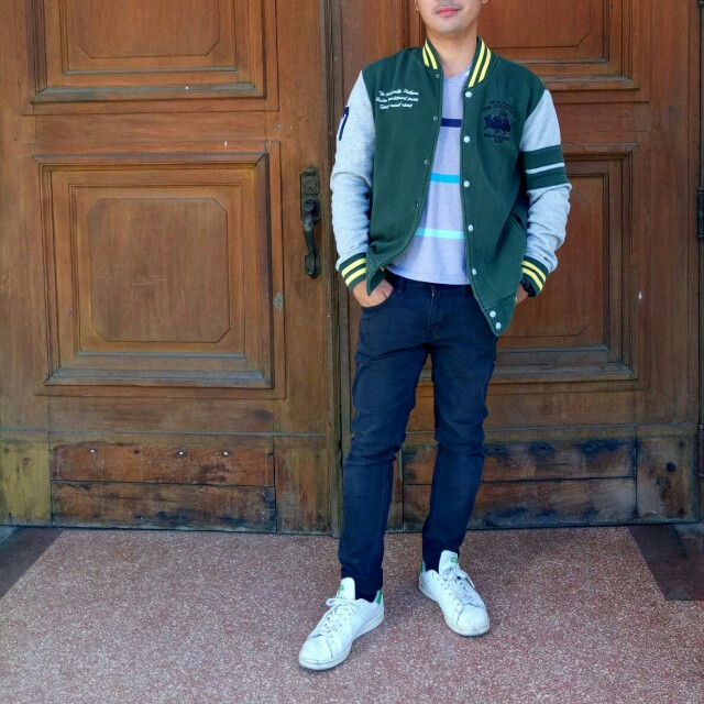 AUTHENTIC POLHAM VARSITY JACKET, Men's Fashion, Coats, Jackets and Outerwear on Carousell