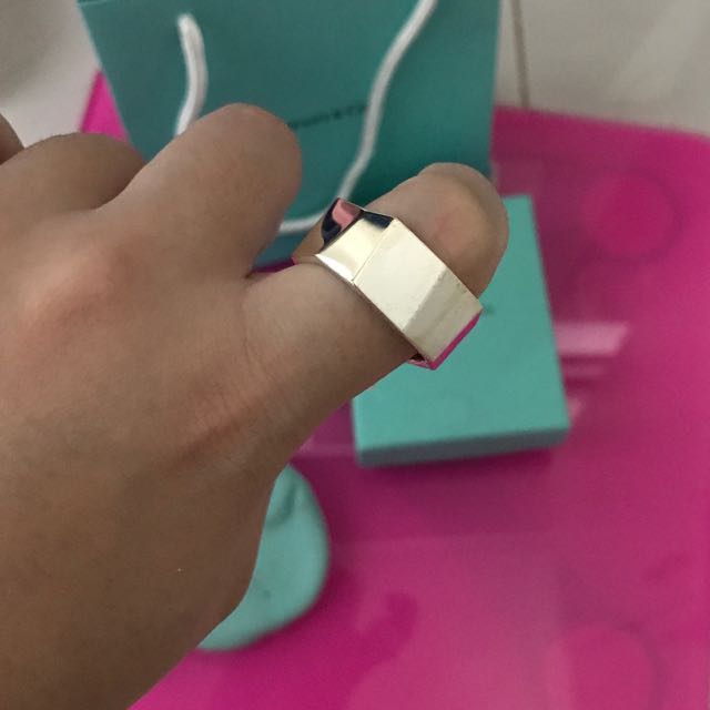 Authentic Tiffany frank genry Fold Wide ring 11.5 US size, Luxury ...