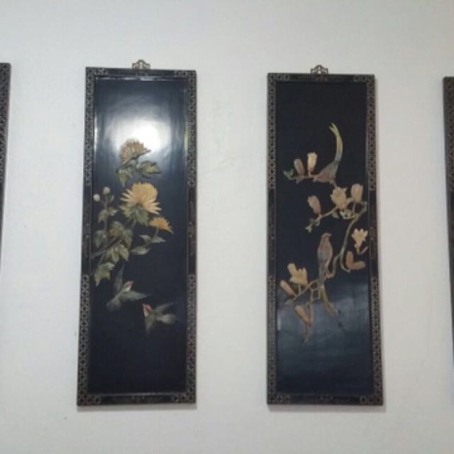 Chinese Panels Natural Stone Art, Furniture & Home Living, Home Decor ...