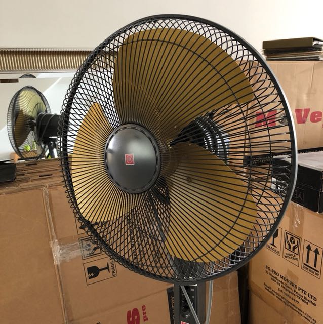 KDK Stand fan w gold blades, TV & Home Appliances, Kitchen Appliances ...