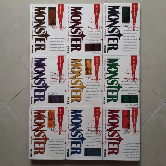 Monster manga by Naoki Urasawa Chinese vol 1-18 (Complete), Hobbies ...