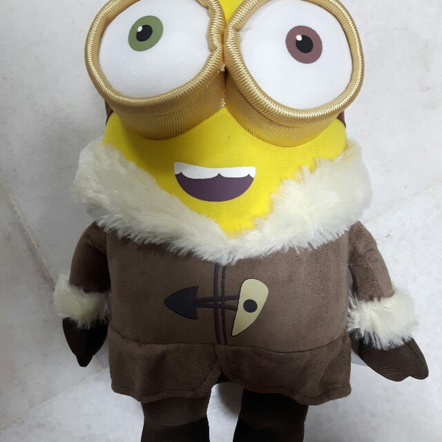 Original Universal Studios Minion soft toy (c.31cm), Hobbies & Toys ...