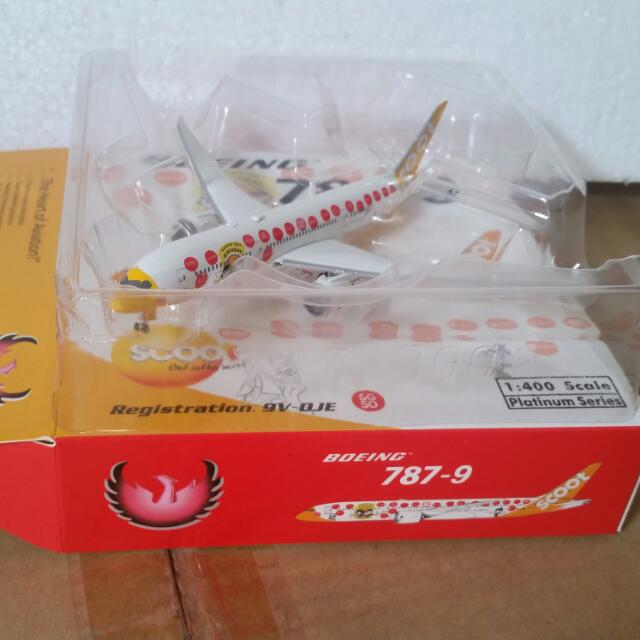 Phoenix 1:400 Scoot 787-9 (SG 50 Birthday Livery ), Everything Else on ...