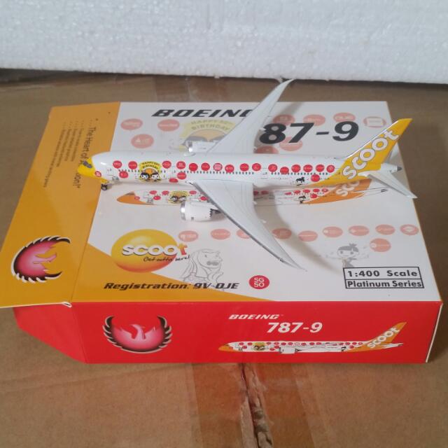 Phoenix 1:400 Scoot 787-9 (SG 50 Birthday Livery ), Everything Else on ...
