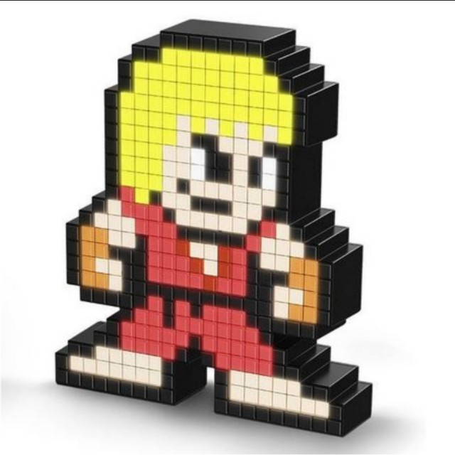 PDP Pixel Pals Capcom Street Fighter Ken Masters Collectible Lighted ...
