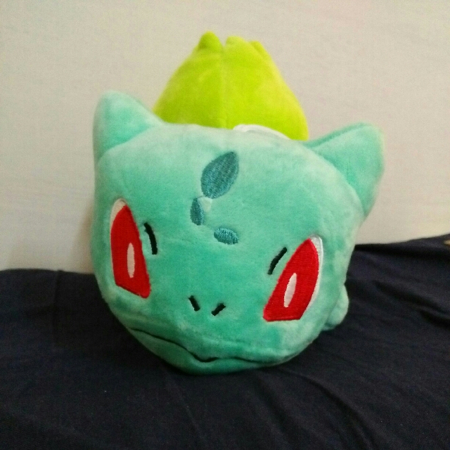 Pokemon Bulbasaur plush toy, Hobbies & Toys, Toys & Games on Carousell