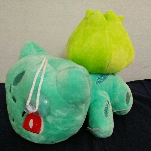 Pokemon Bulbasaur plush toy, Hobbies & Toys, Toys & Games on Carousell