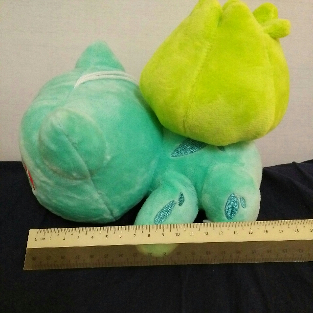 Pokemon Bulbasaur plush toy, Hobbies & Toys, Toys & Games on Carousell