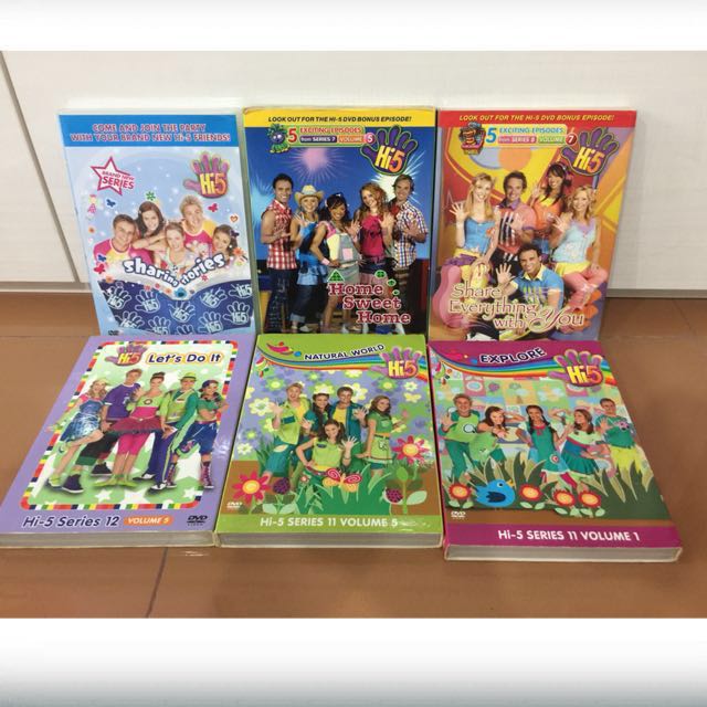 Pre-loved Hi-5 DVD - give away , Hobbies & Toys, Music & Media, CDs ...