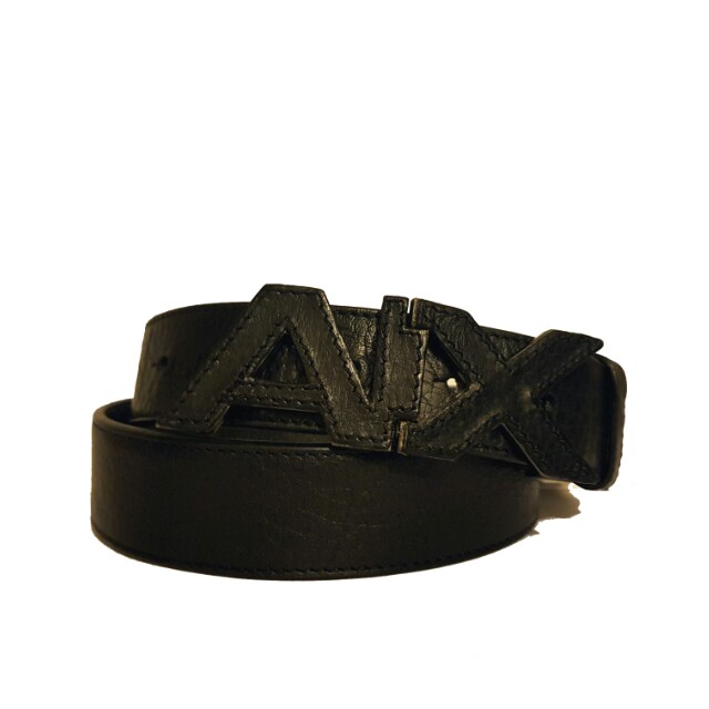 Armani Exchange AX Logo buckle belt, Men's Fashion, Accessories on Carousell