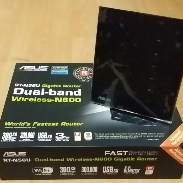 Asus RT-N56U N600 Gigabit Router, Computers & Tech, Parts & Accessories ...