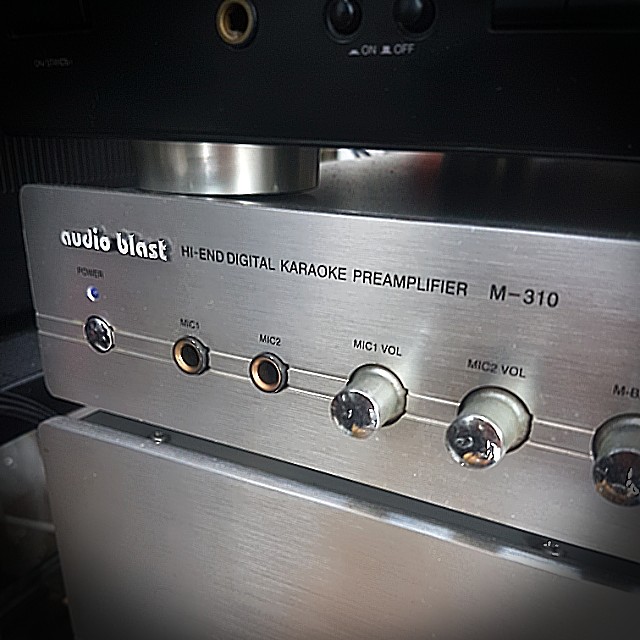 Audio Blast Hi End Karaoke Pre Amplifier and Power Amplifier, Audio ...
