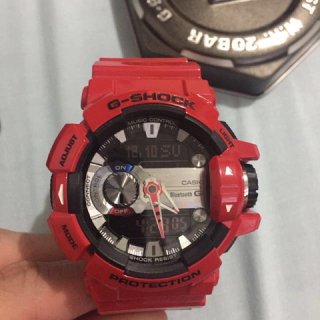Casio G-SHOCK GMix Bluetooth Watch with FREE White Casio Gshock, Men's ...