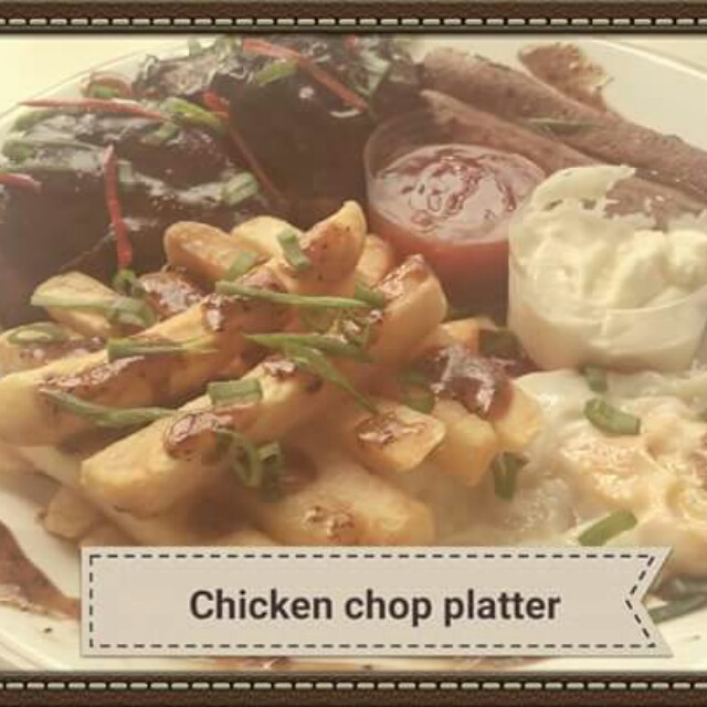 Chicken Chop Platter, Food & Drinks, Packaged & Instant Food on Carousell