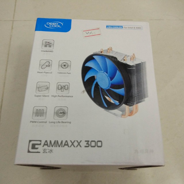 Deepcool Gammaxx 300 CPU Cooler, Computers & Tech, Parts & Accessories ...