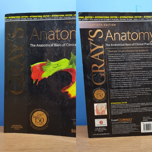 Gray's Anatomy: The Anatomical Basis of Clinical Practice 40th Edition ...