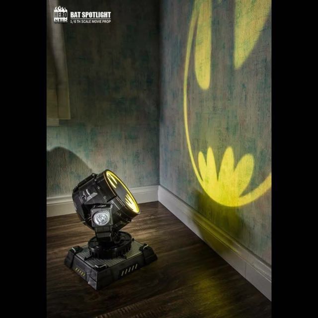 HeroClub Bat Spotlight Bat Signal 1/6 Scale for Hot Toys Accessories ...