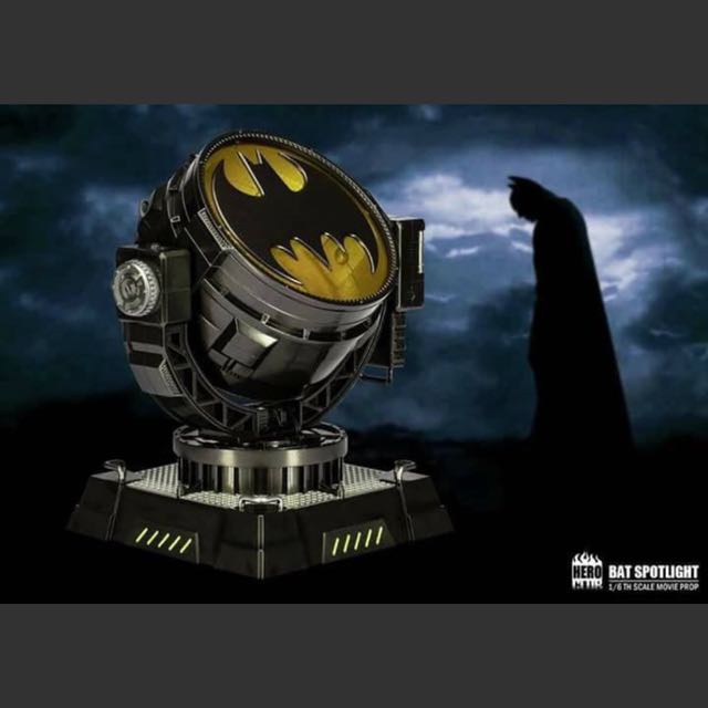 HeroClub Bat Spotlight Bat Signal 1/6 Scale for Hot Toys Accessories ...