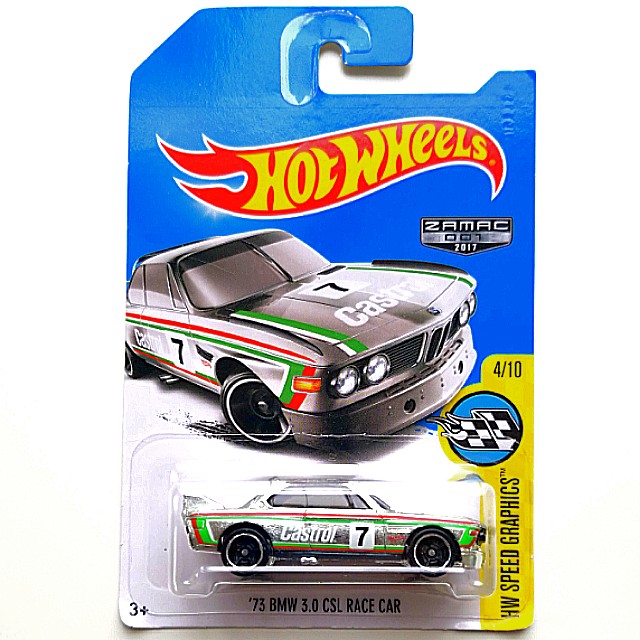 Hot Wheels '73 BMW 3.0 CSL Race Car Zamac version, Toys & Games, Toys ...