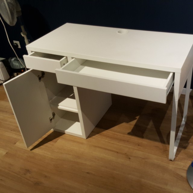 IKEA Micke Computer Work Table, Furniture & Home Living, Furniture ...