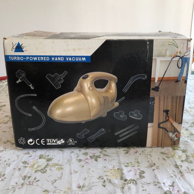 Kessler Turbo Powered Hand Vacuum Cleaner, TV & Home Appliances, Vacuum ...