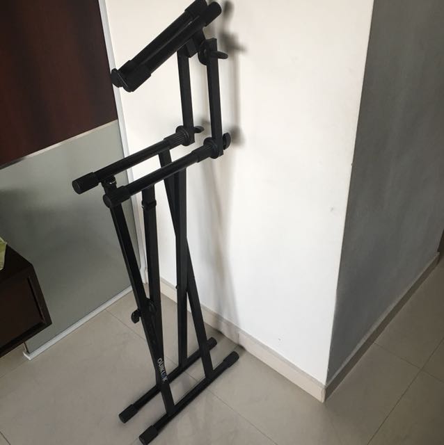 Keyboard Double tier stand, Hobbies & Toys, Music & Media, Music ...