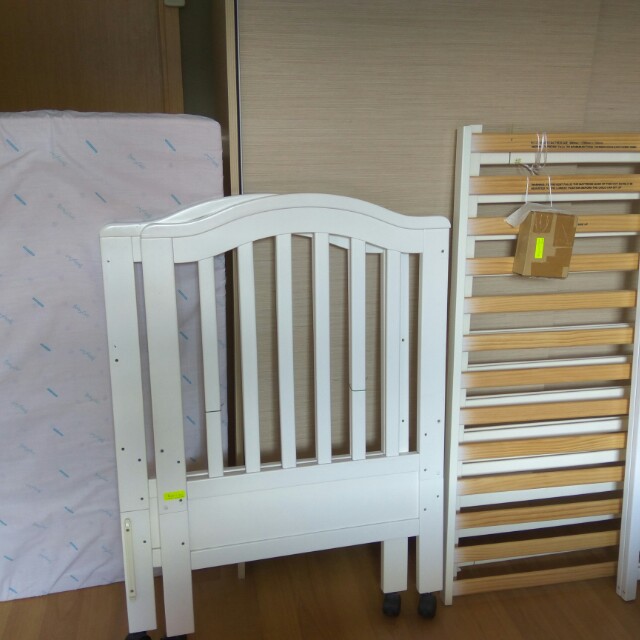 Lovely Baby Cot (with mobile wheels), Babies & Kids, Baby Nursery ...