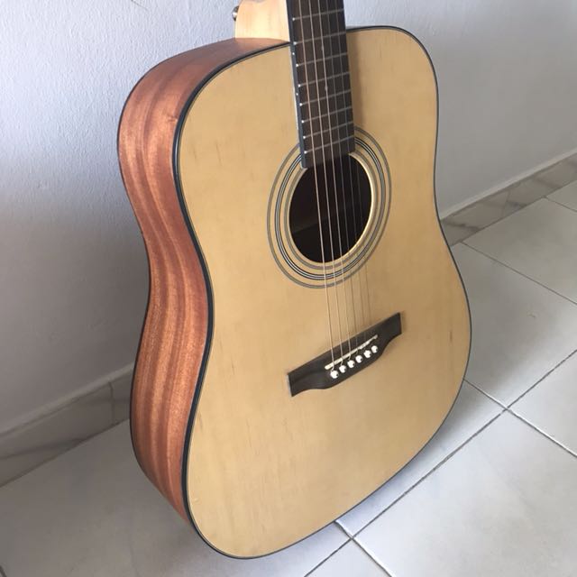 Maestro Acoustic Guitar SD-1X, Hobbies & Toys, Music & Media, Musical ...