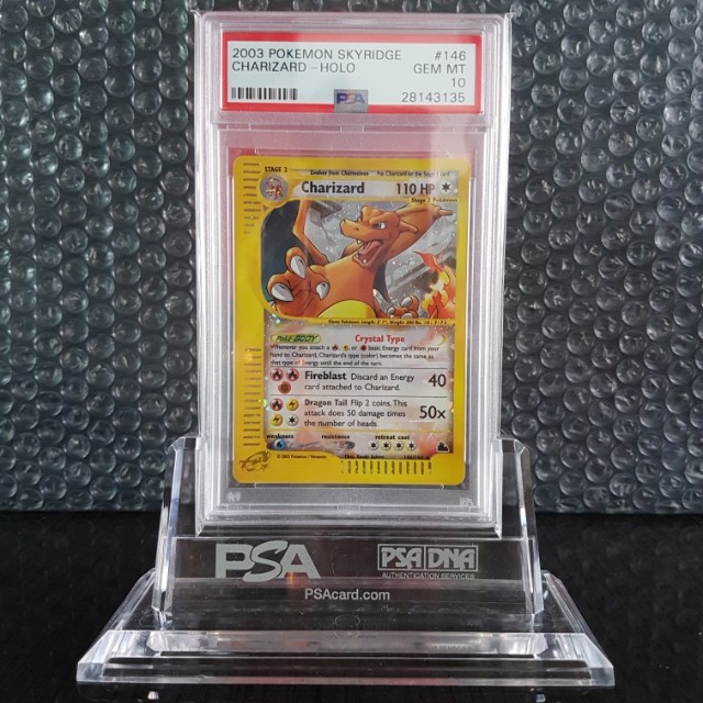 Pokemon Cards PSA Acrylic Display Stand, Hobbies & Toys, Toys & Games ...