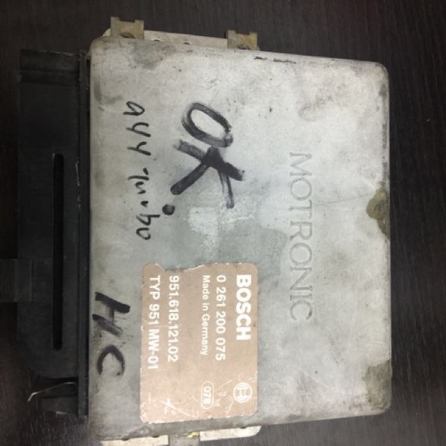 Porsche 944 Turbo ECU DME Bosch 0261200075, Auto Accessories on Carousell